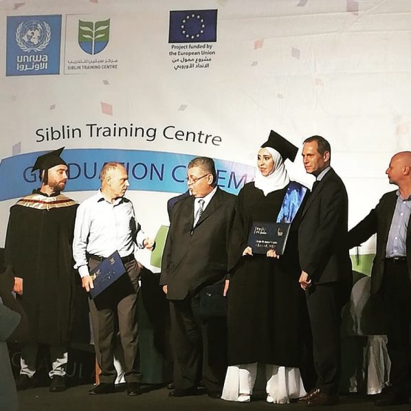 The European Union congratulates the Palestinian students celebrating ...