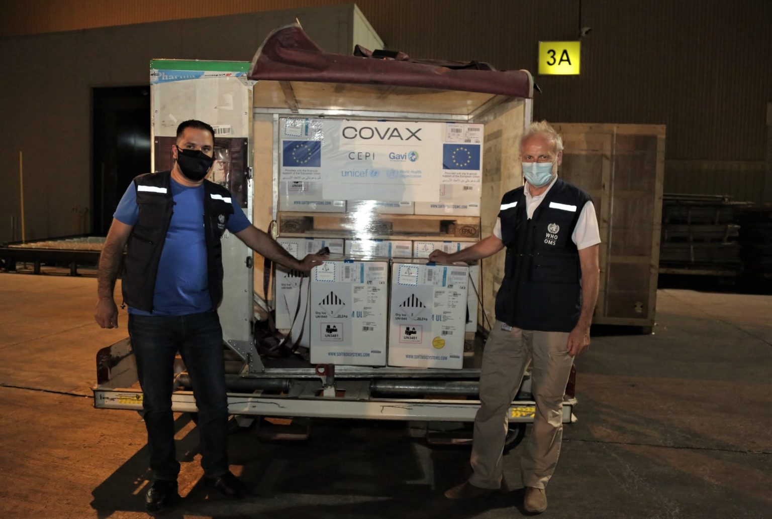 Jordan receives a new shipment of COVID19 vaccines from COVAX Facility ...