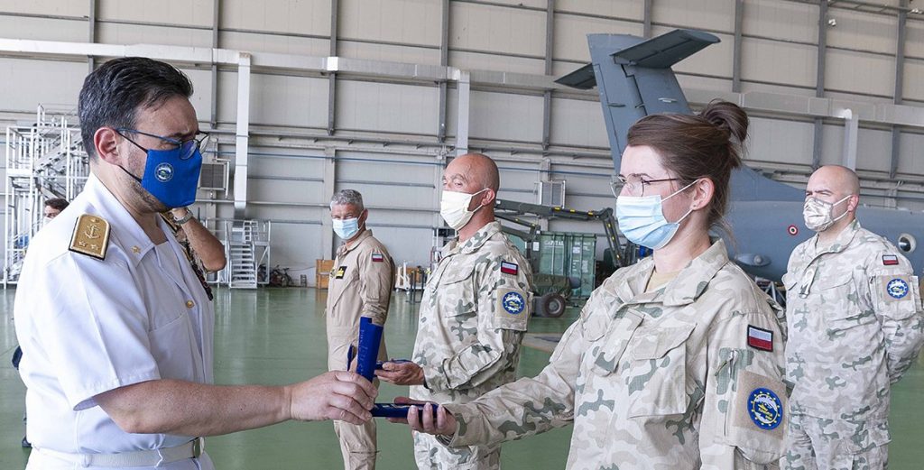 EUNAVFOR MED IRINI Military Operation: Commander Agostini visits Irini ...