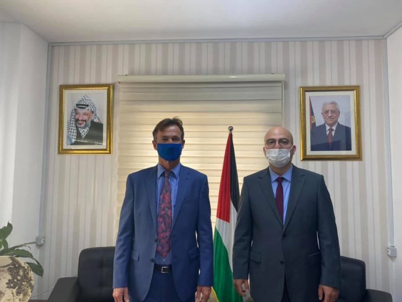 Palestine : EU Representative meets with Minister of Jerusalem Affairs ...