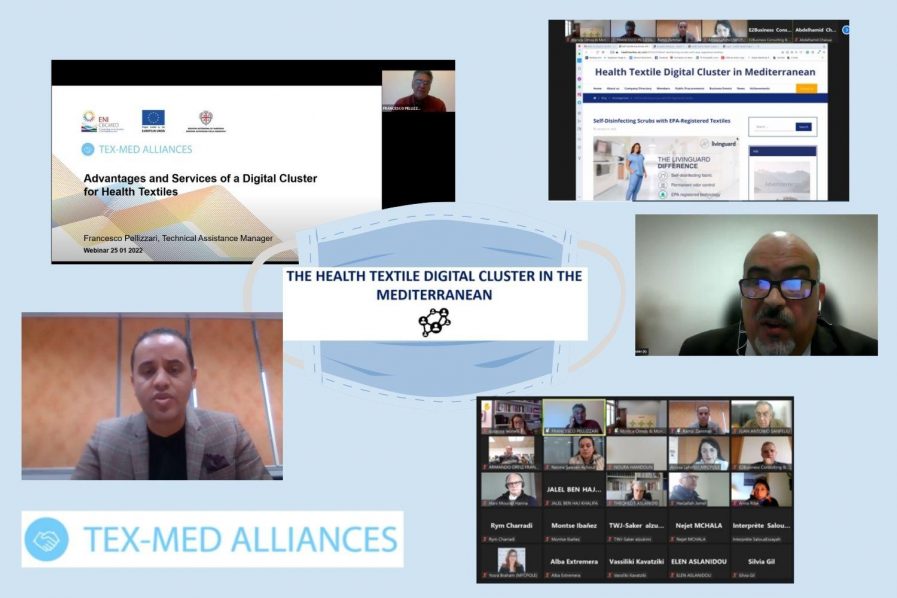 EU-funded TEX-MED ALLIANCES launches the Health Textile Digital Cluster ...