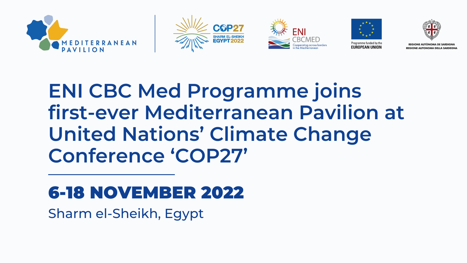 ENI CBC Med Programme at United Nations’ Climate Change Conference ...