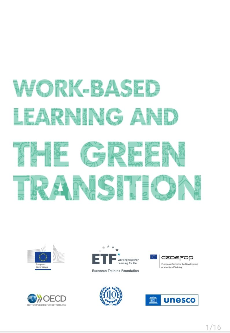 Work-based learning and the green transition - EU Neighbours