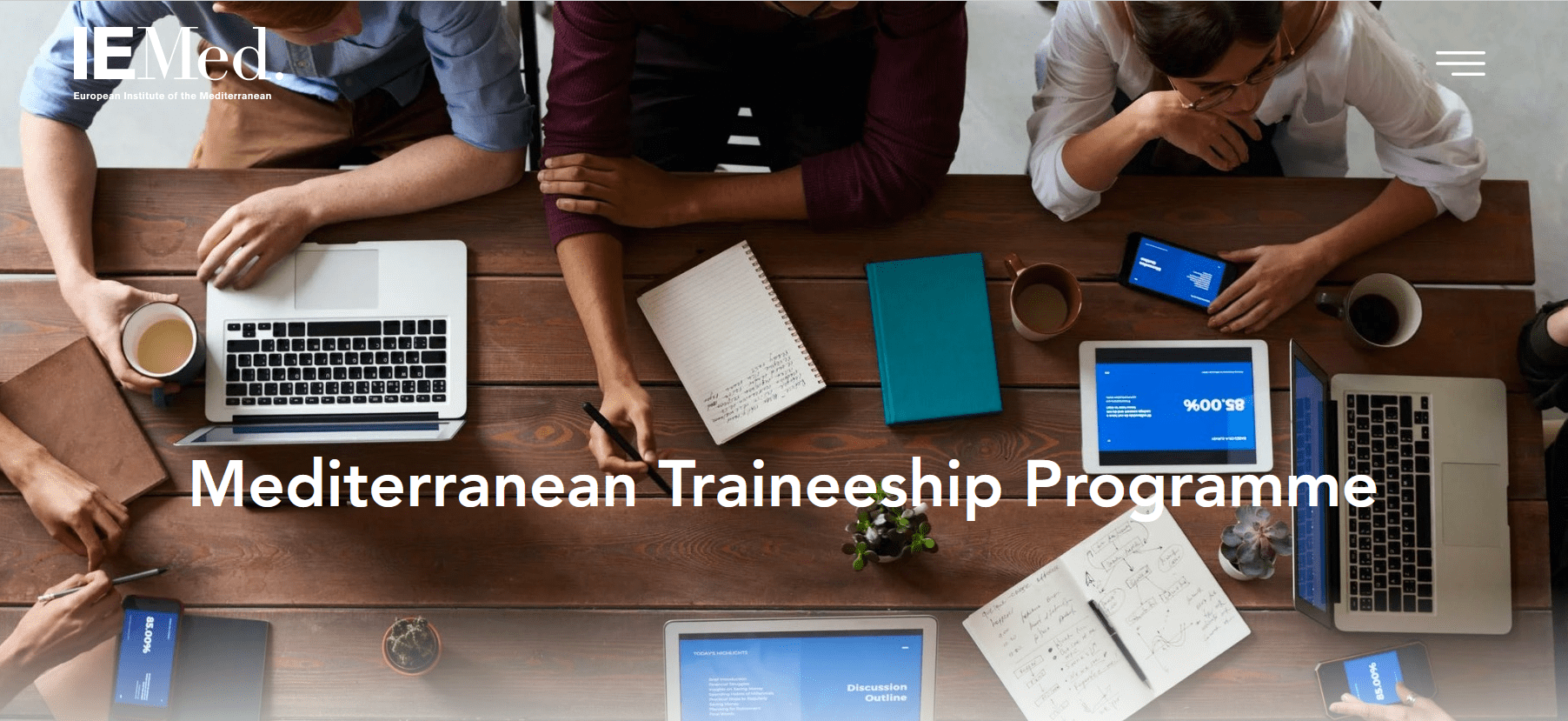 Mediterranean Traineeship Programme, The European Institute of the ...