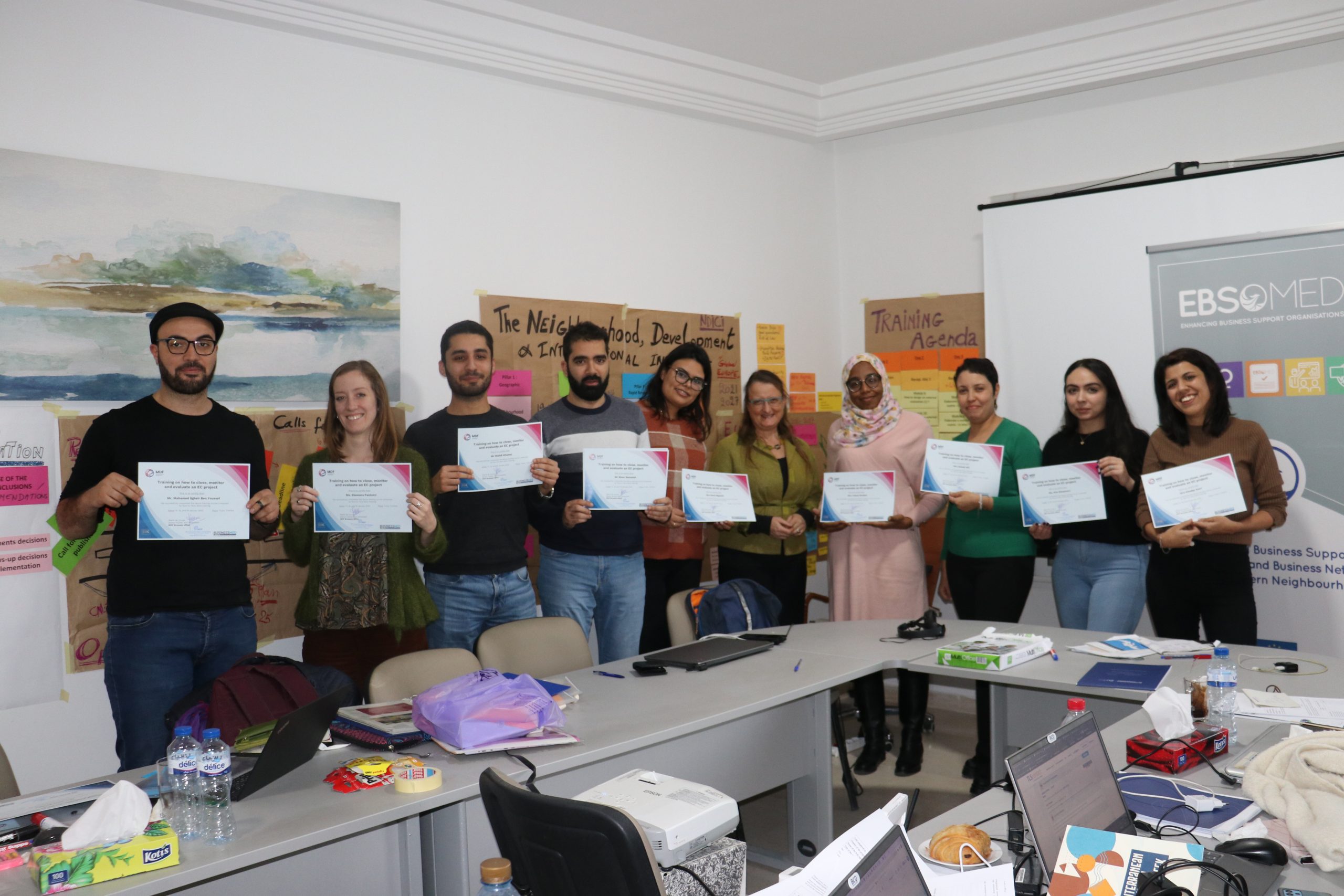 EBSOMED Successful Training on Developing EC Project Proposals and ...