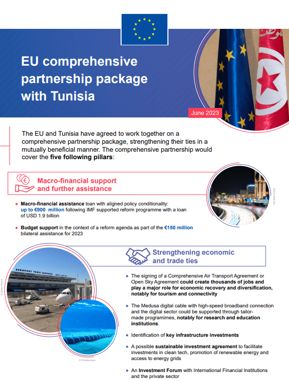 EU comprehensive partnership package with Tunisia - EU Neighbours