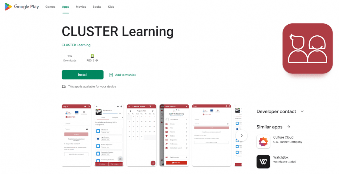 Introducing CLUSTER Learning Mobile App - EU Neighbours