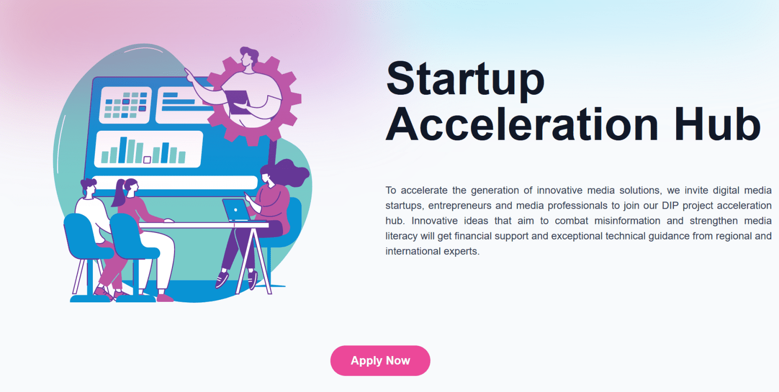 Startup Acceleration Hub, Digital Innovation for Peace - EU Neighbours