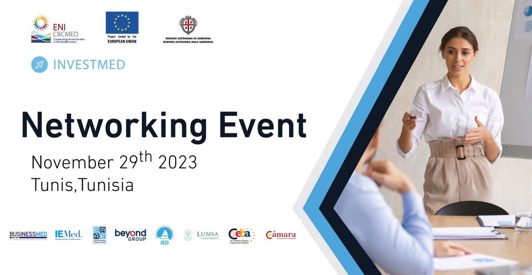 Networking event, Eu-funded Investmed project - EU Neighbours