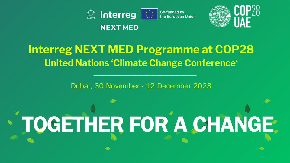 Follow and meet the Interreg NEXT MED Programme at the United Nations Climate Change Conference ...