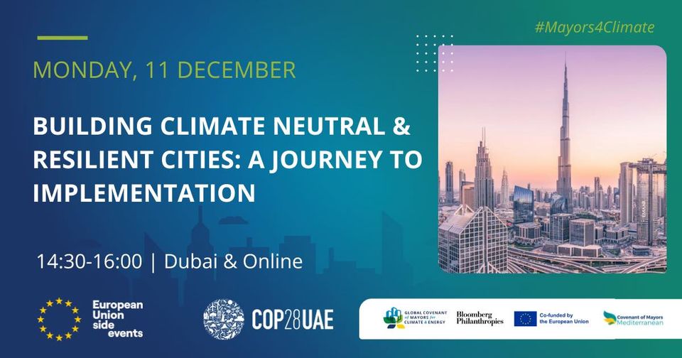Event: Building climate neutral and resilient cities: a journey to ...