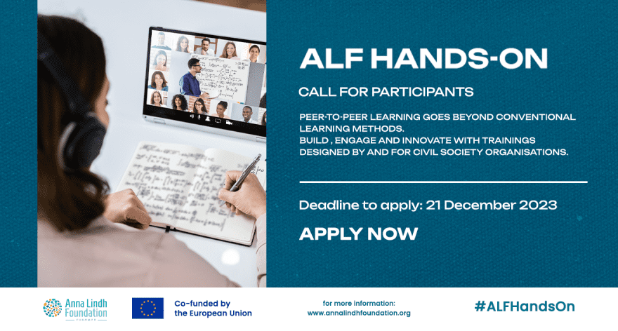 ALF Hands-On: Open Call for Participation! - Second Edition - EU Neighbours