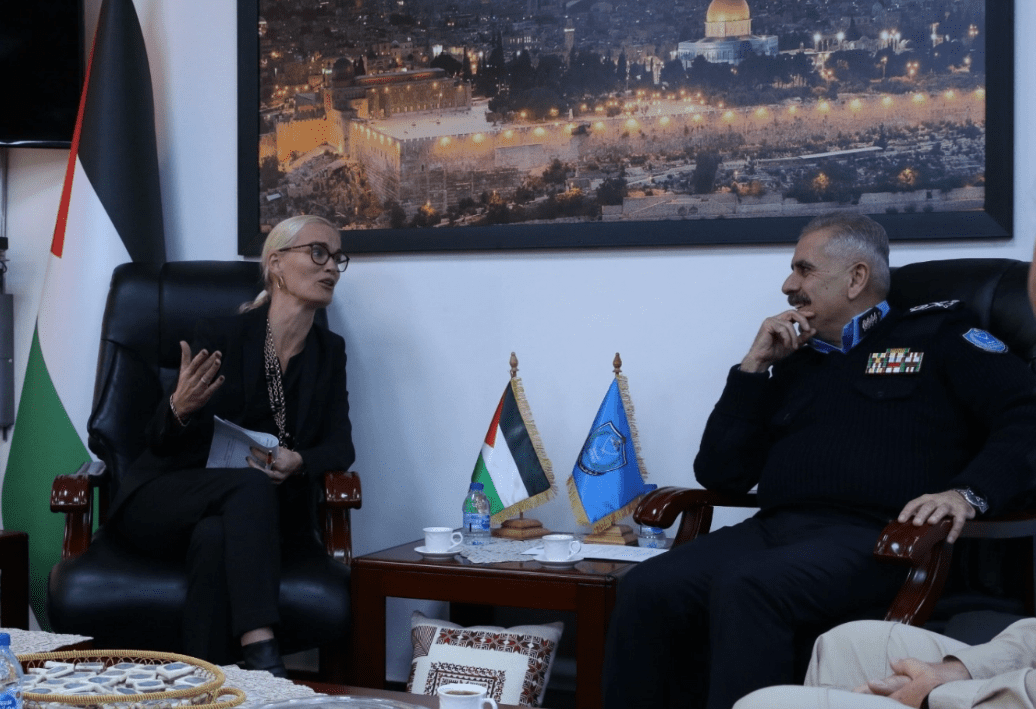 EUPOL COPPS Acting Head of Mission holds meeting with the PCP Chief of ...