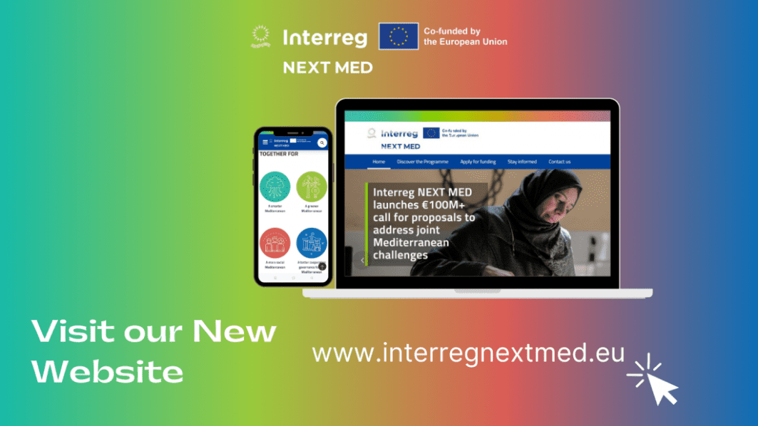 Dedicated website for Interreg NEXT MED launched - EU Neighbours
