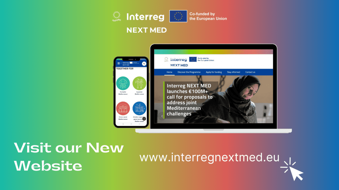 Dedicated website for Interreg NEXT MED launched - EU Neighbours