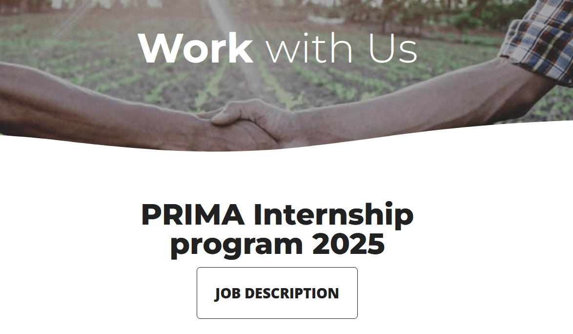 PRIMA Internship programme 2025 - EU Neighbours