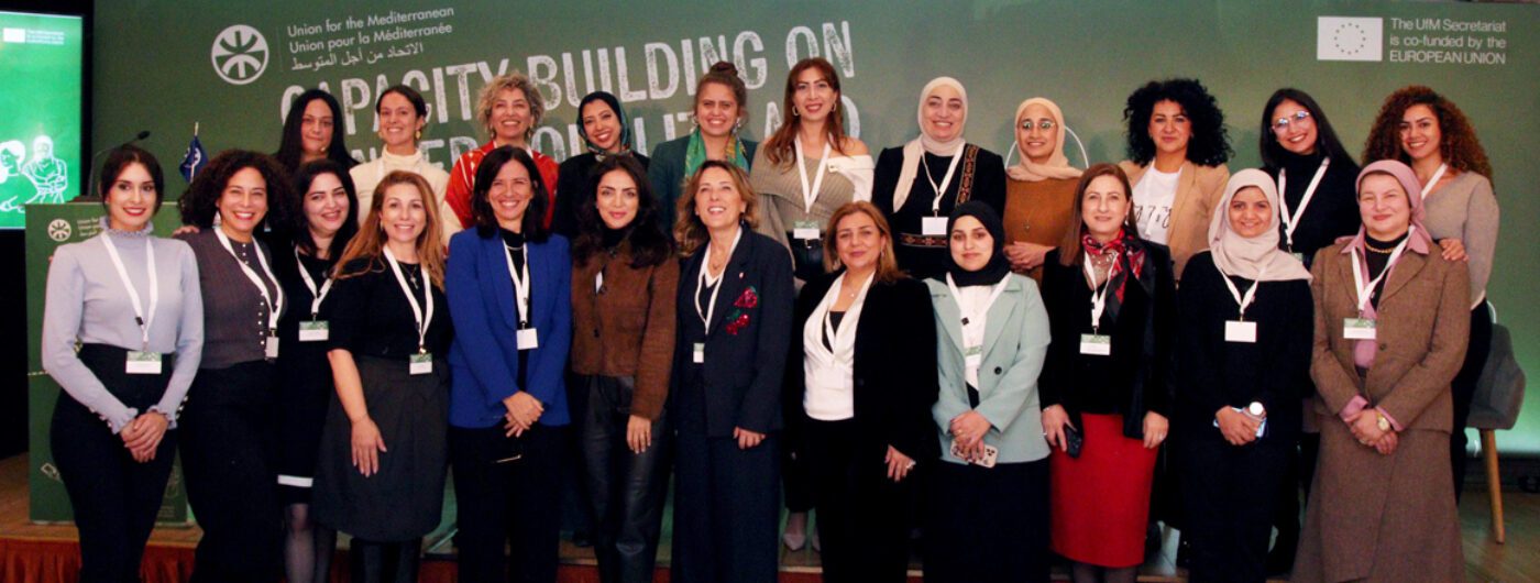 Empowering women in the green and blue economies: UfM capacity building on gender equality and ...