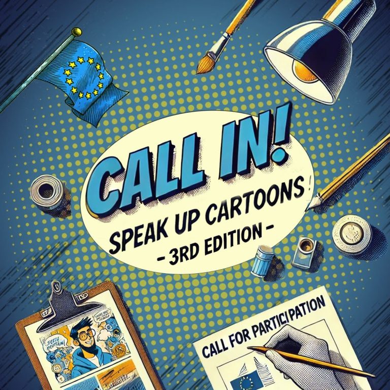 "Speak Up Cartoons!" 2025 : A Creative Call for Artists - EU Neighbours