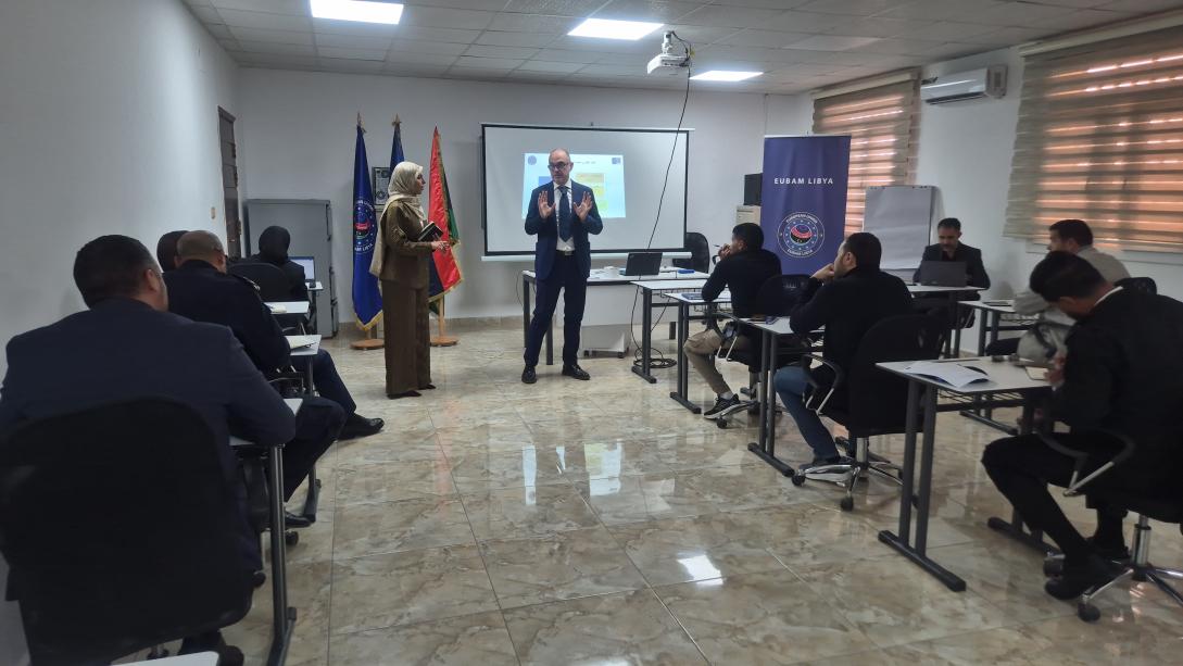 EUBAM Libya Enhances Libyan Capacity to Combat Illicit Trafficking of ...