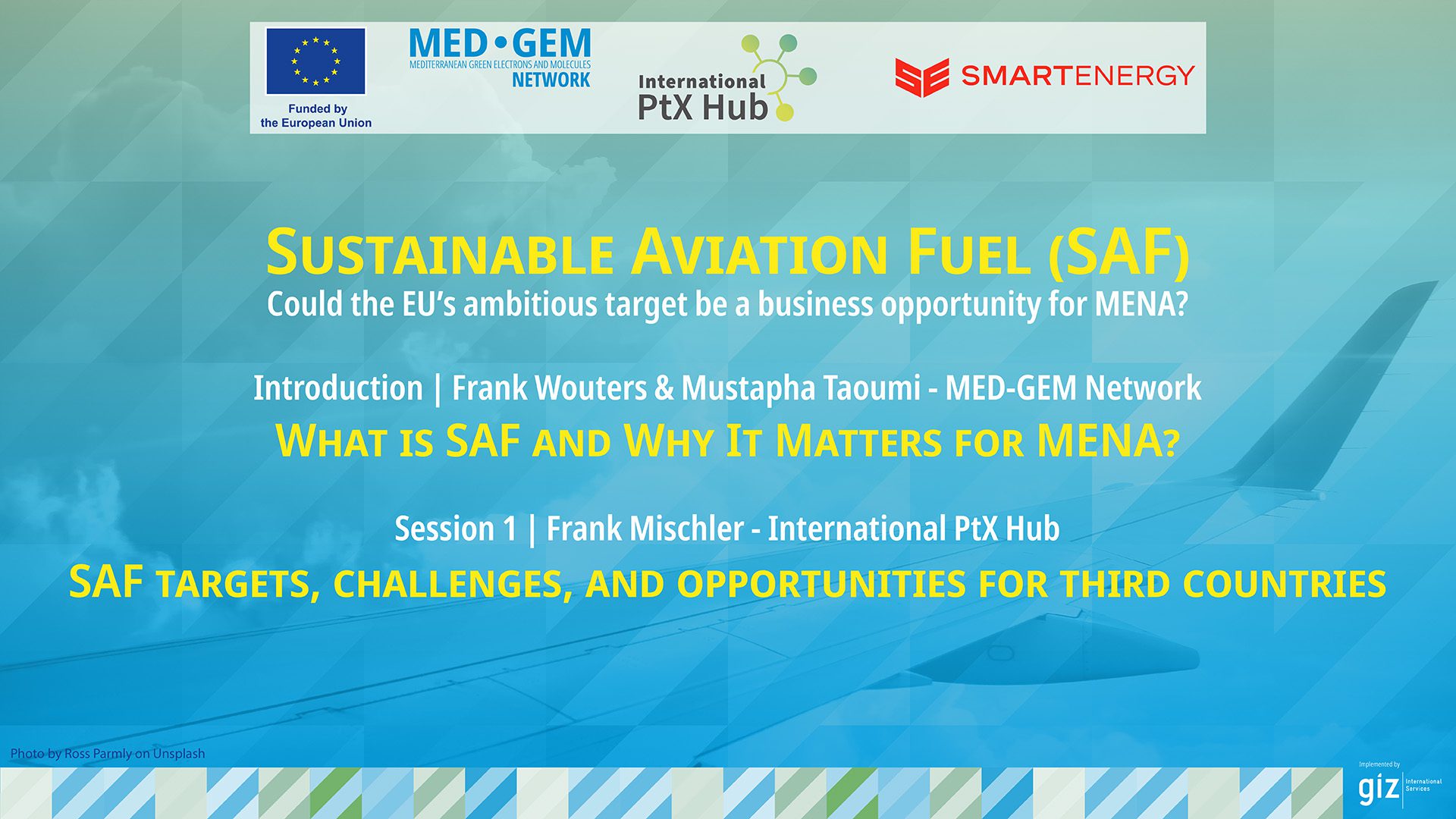 Sustainable Aviation Fuel (SAF): How the EU’s Ambitions could be MENA’s ...