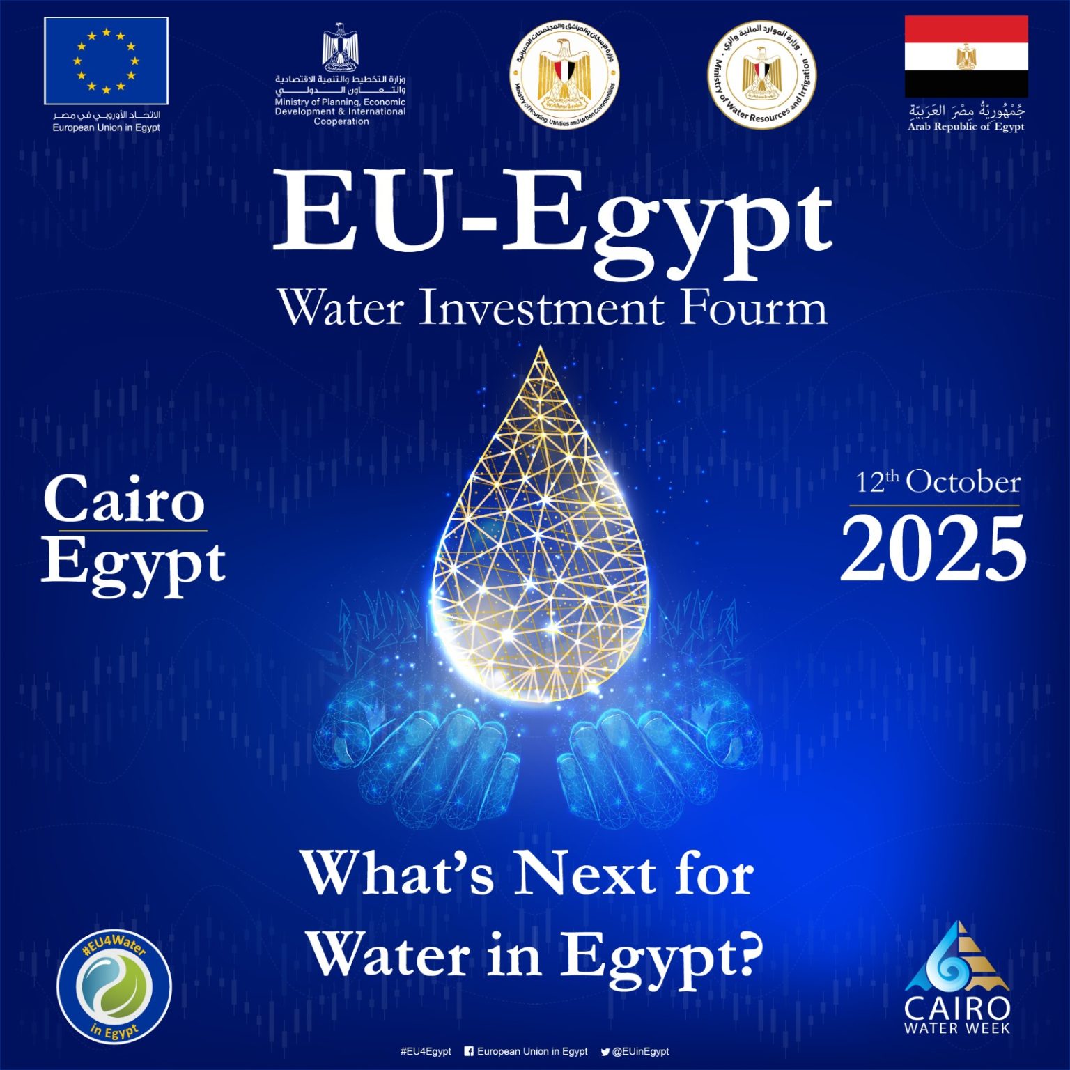 EU–Egypt Investment Forum at Cairo Water Week - EU Neighbours