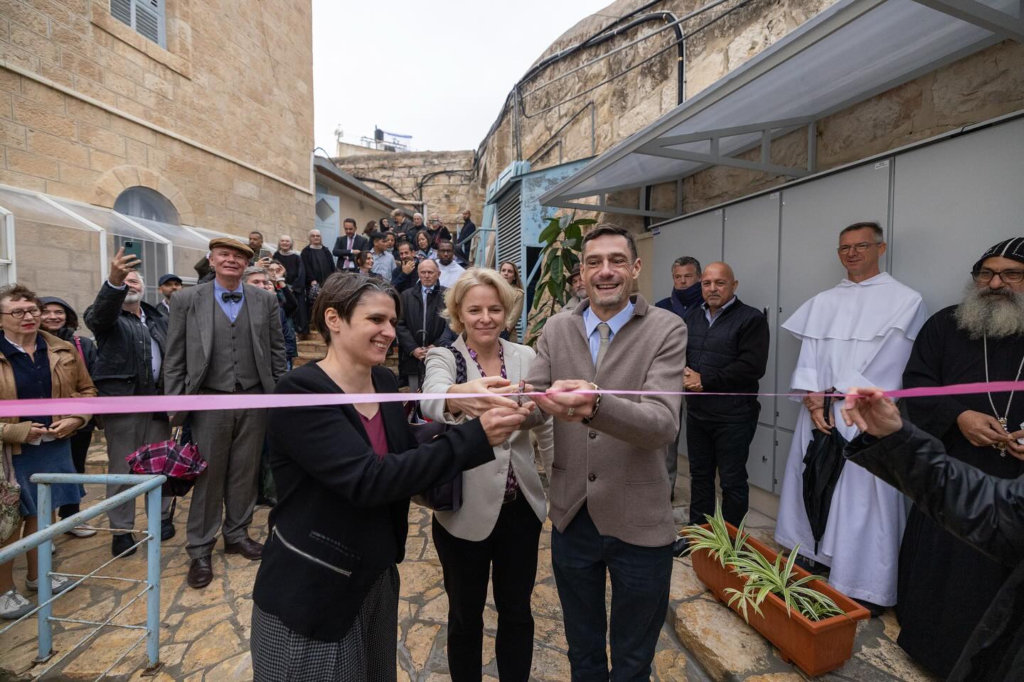 Inauguration du jardin Vacare Deo à Jérusalem-Est - Voisins de l'UE