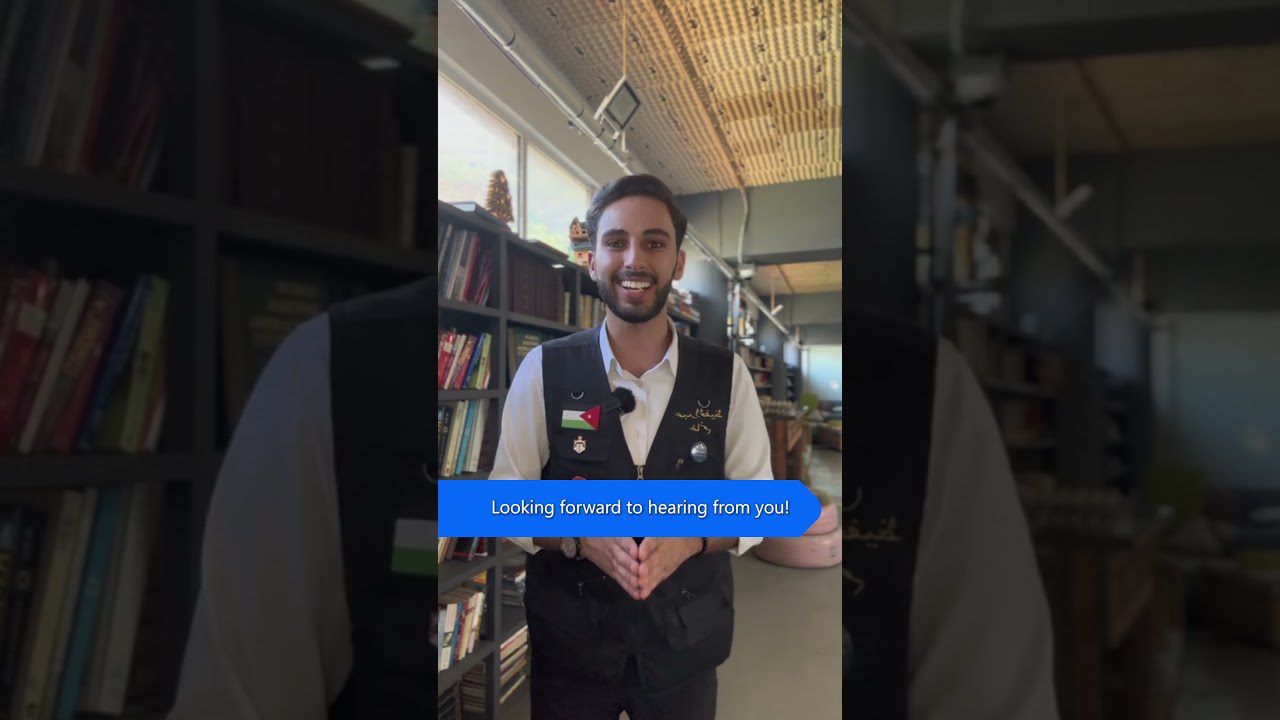 Allo Daniel! Abood Ghanem - Jordan - EU Neighbours